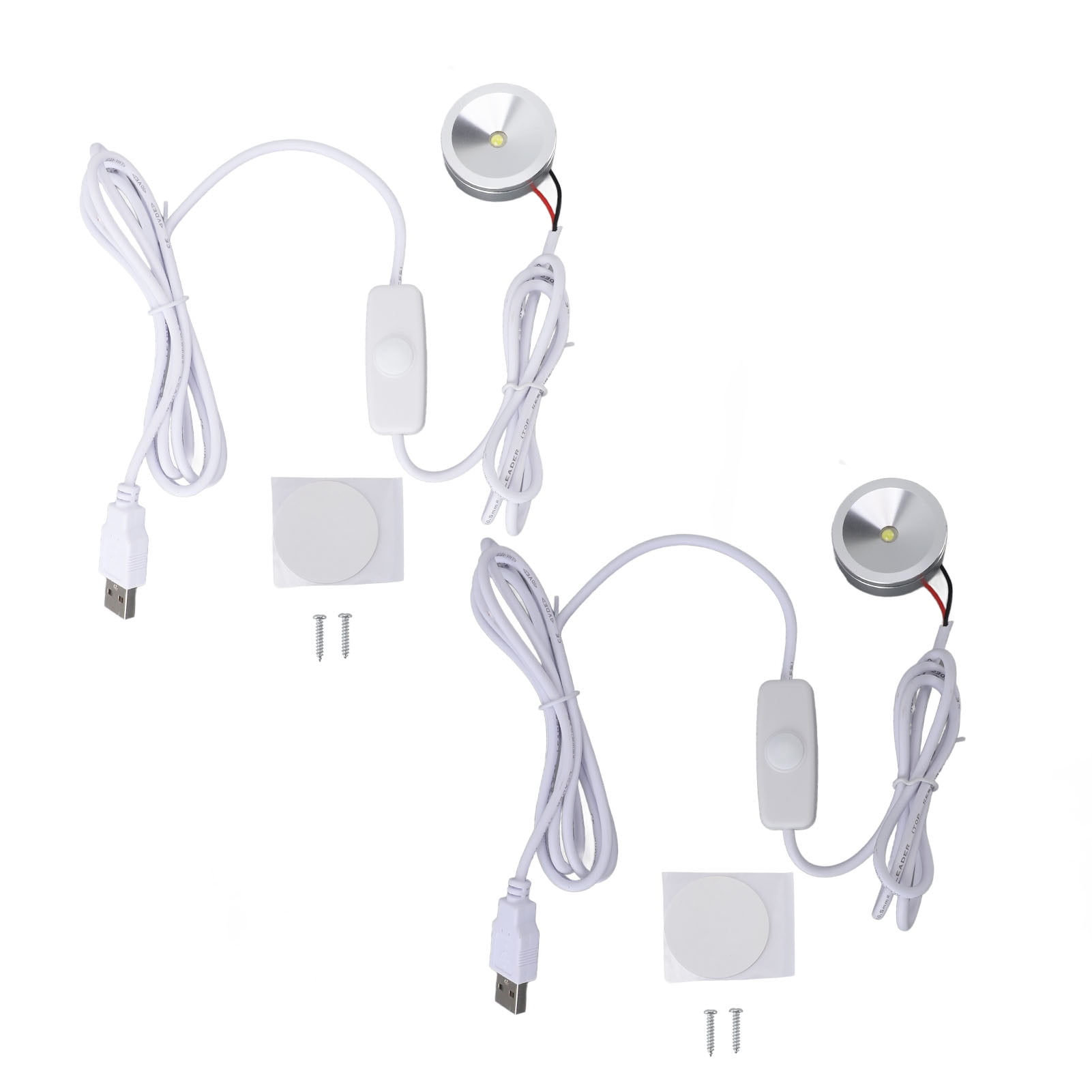 Compact USB Spotlight, 2pcs, Adjustable Brightness, Perfect For ...