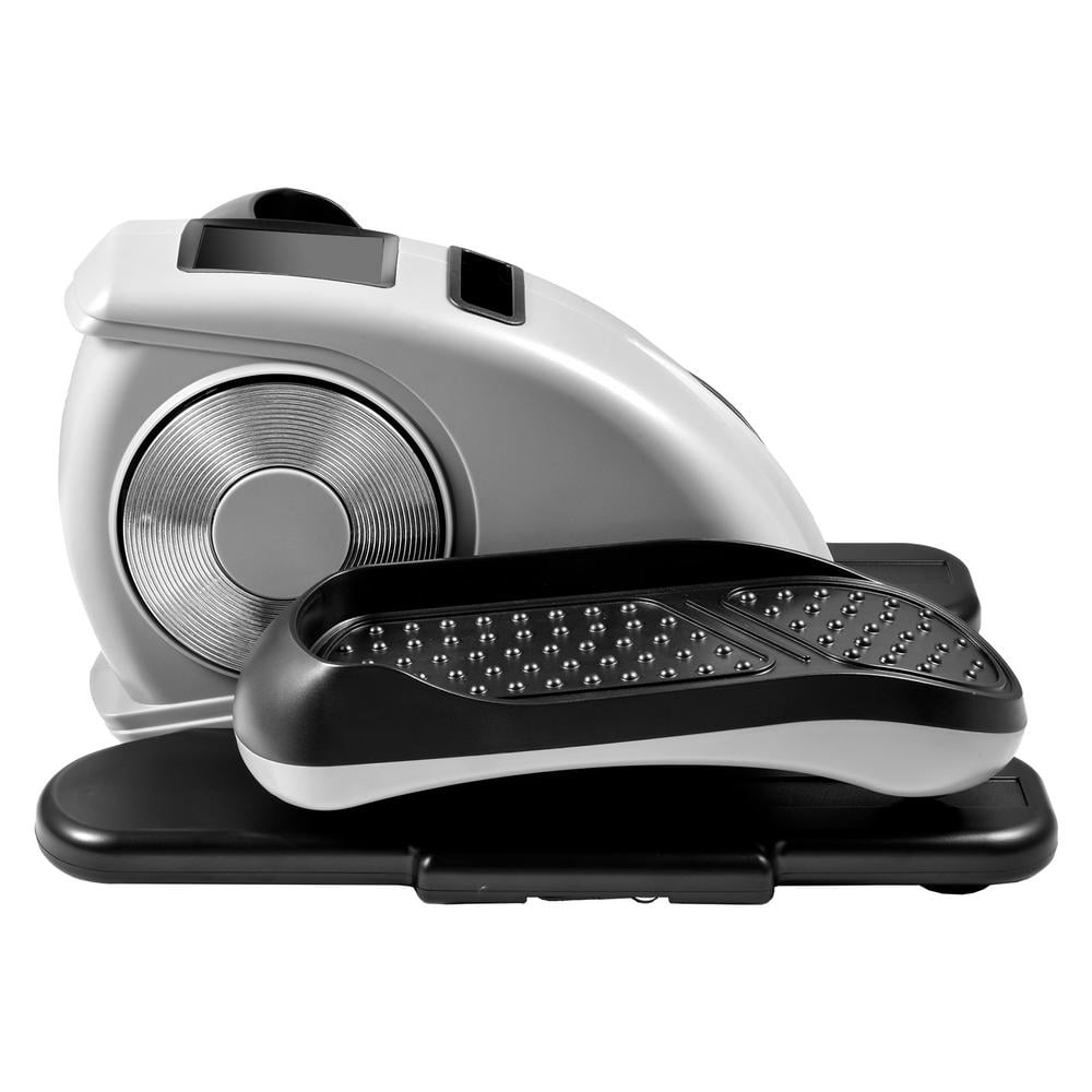 Compact Under-Desk Elliptical Trainer with LED Display - 12 Speeds ...