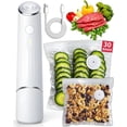 Compact Vacuum Sealer for (Vacuum Sealer Machine + 30 Vacuum Bags ...
