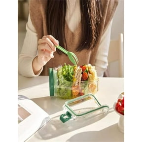 Stylish Salad Containers for Lunch with Multiple Compartments