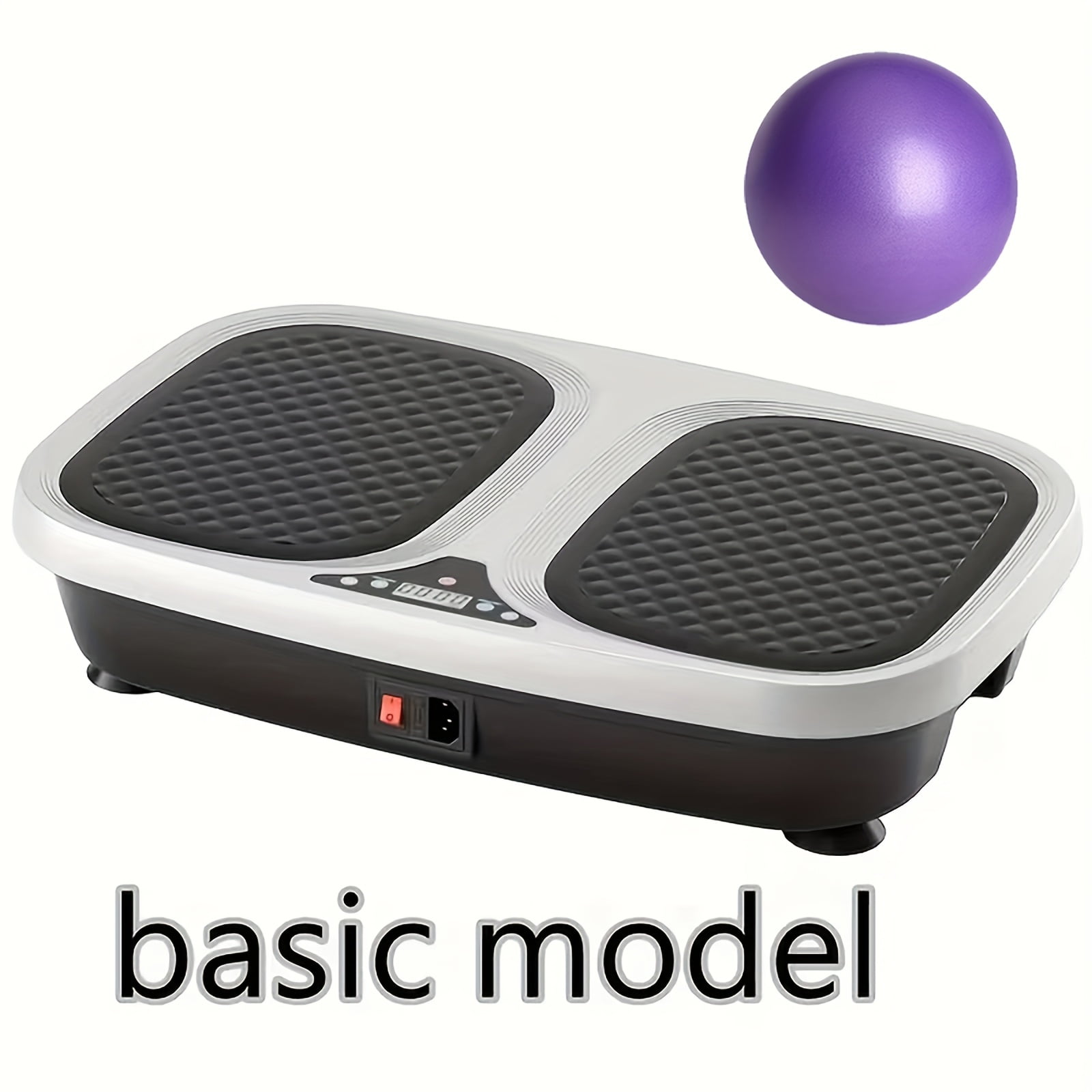 "Compact Vibration Plate: Silent Motor, Adjustable Speed, Easy to Carry ...