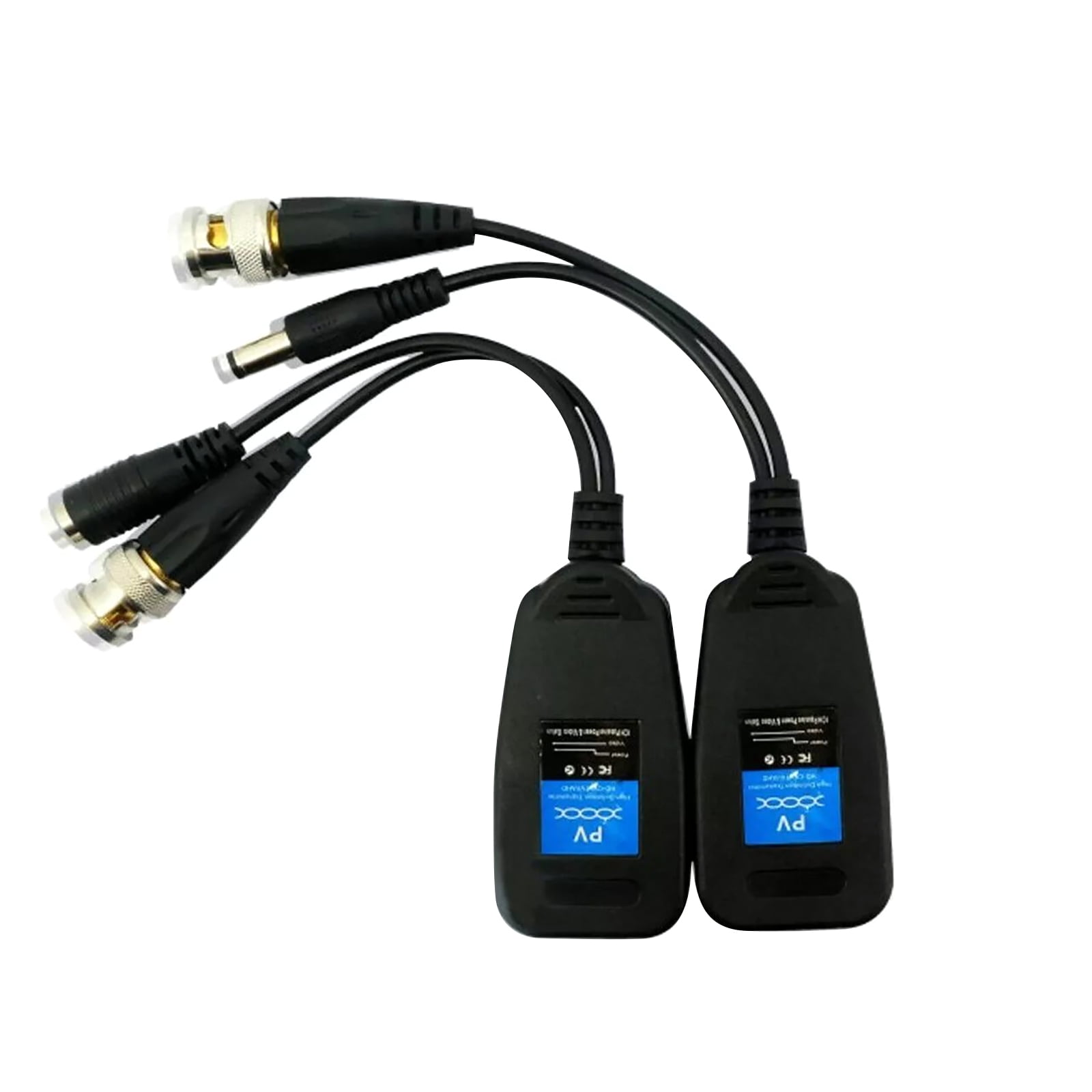 Compact Video Balun Connector for CCTV 300m UTP Transmission, Pure ...