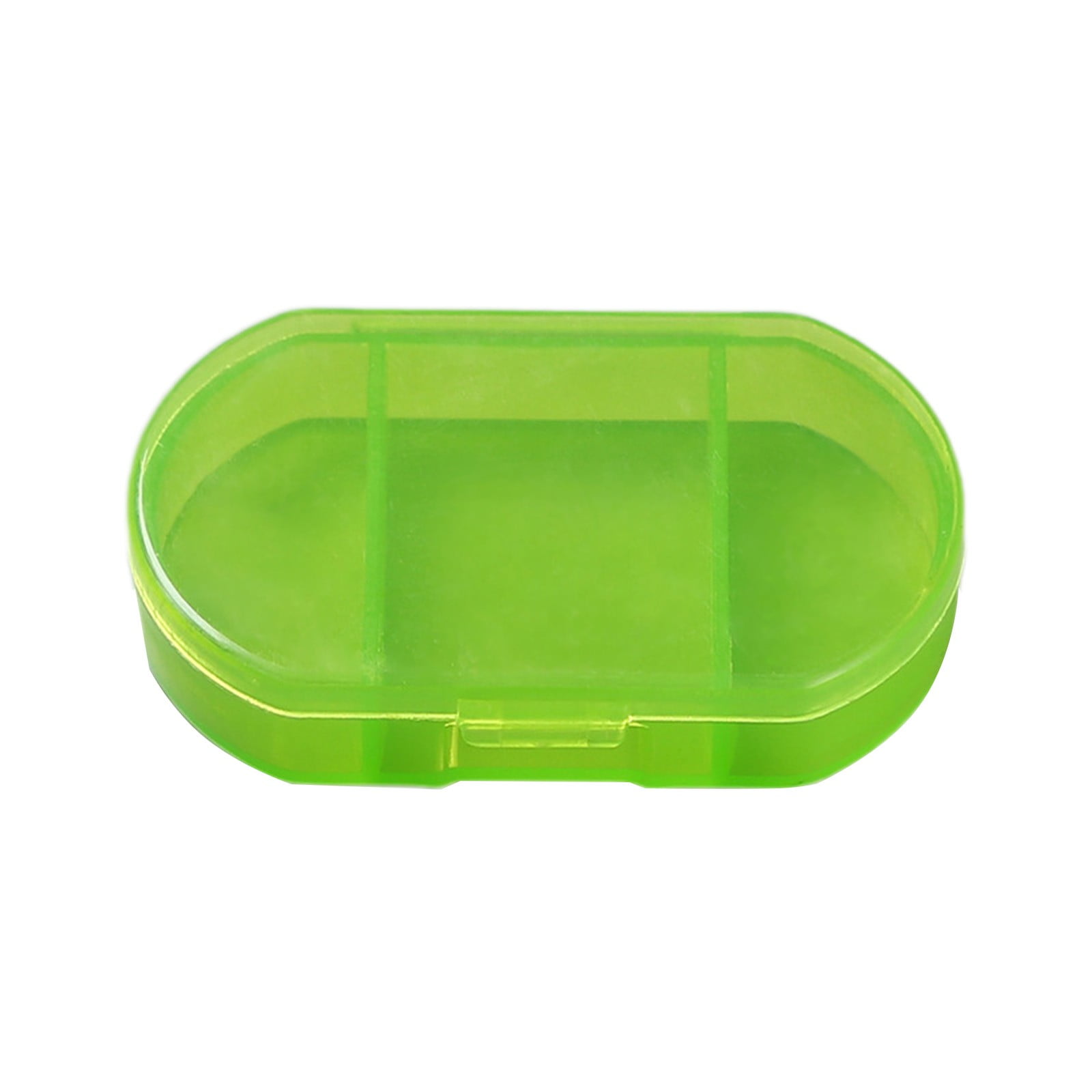 Compact Vitamin Organizer Box with Three Compartments for Daily Use ...