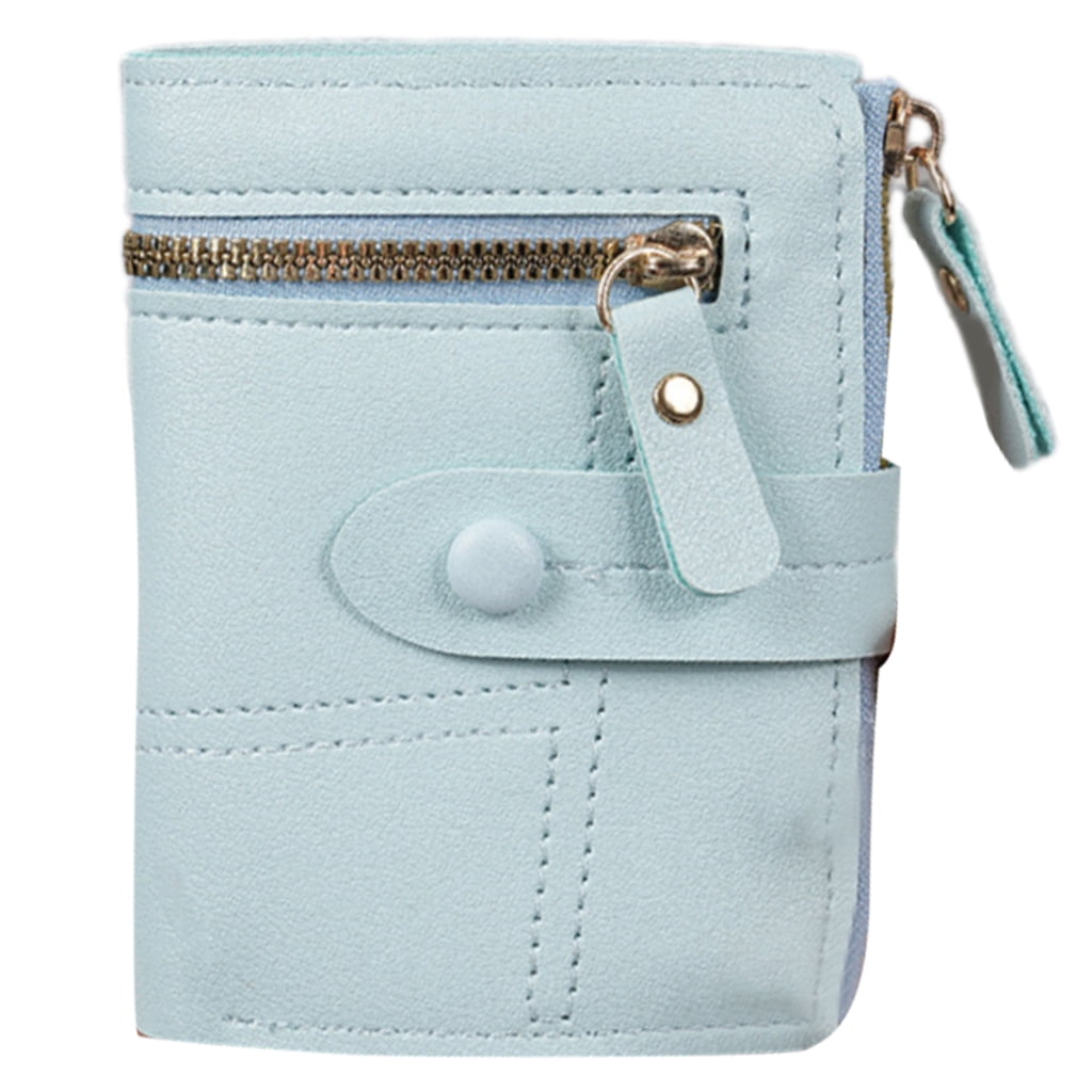 Compact Wallets Card Holder Ladies Purse Money Bag,Clutch Purse Bifold ...