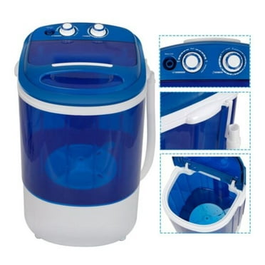 ZENY Mini 9lbs Electric Washing Machine - Portable Single Bucket Washer ...