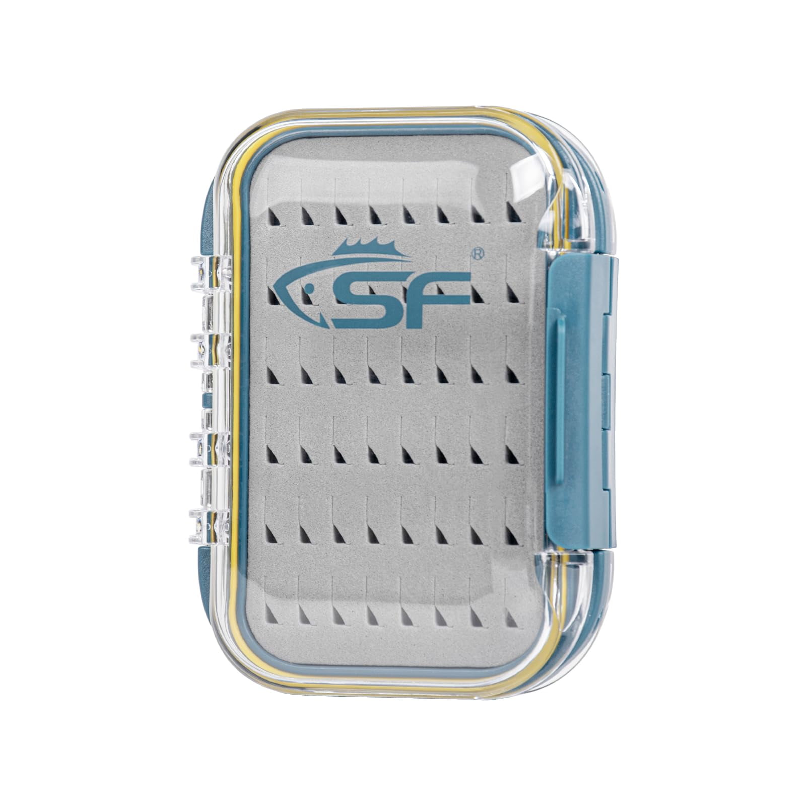 Floating Fly Fishing Box Small Waterproof Double Sided Storage Case for ...