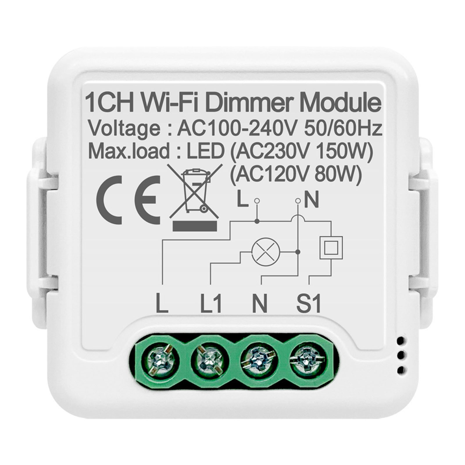 Compact WiFi Smart Switch for Home Automation - Remote Control Lights ...