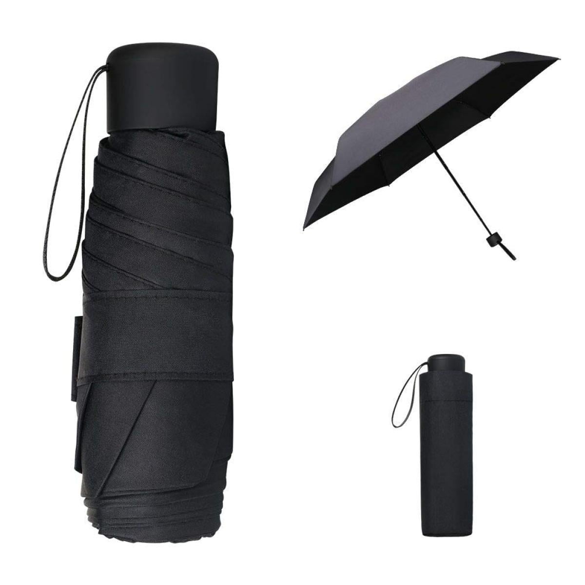 Compact Windproof Umbrella, Mini Travel Umbrella for Rain Lightweight ...