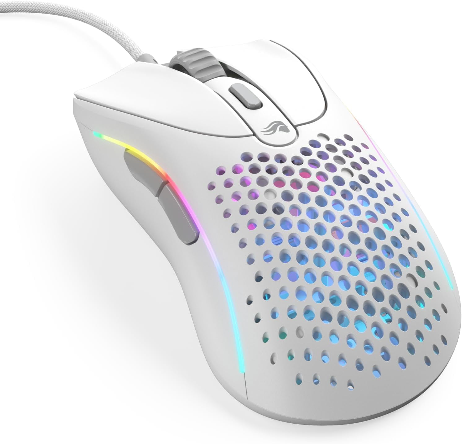 Compact Wired Gaming Mouse - 58g Superlight Honeycomb Design, RGB ...