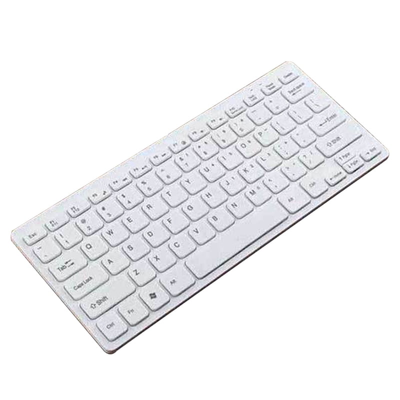 Compact Wired Keyboard USB - Ultra-Thin Keyboard for PC Mini Gaming ...
