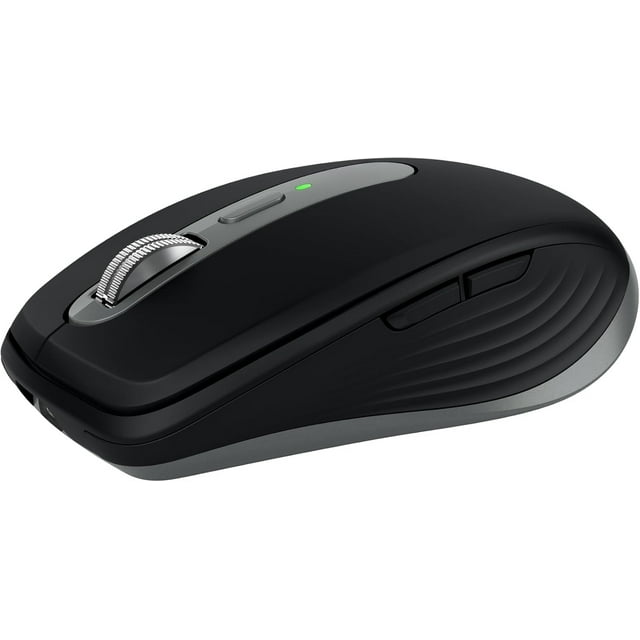 Compact Wireless Bluetooth Mouse, 8K DPI Any-Surface Tracking, Quiet ...