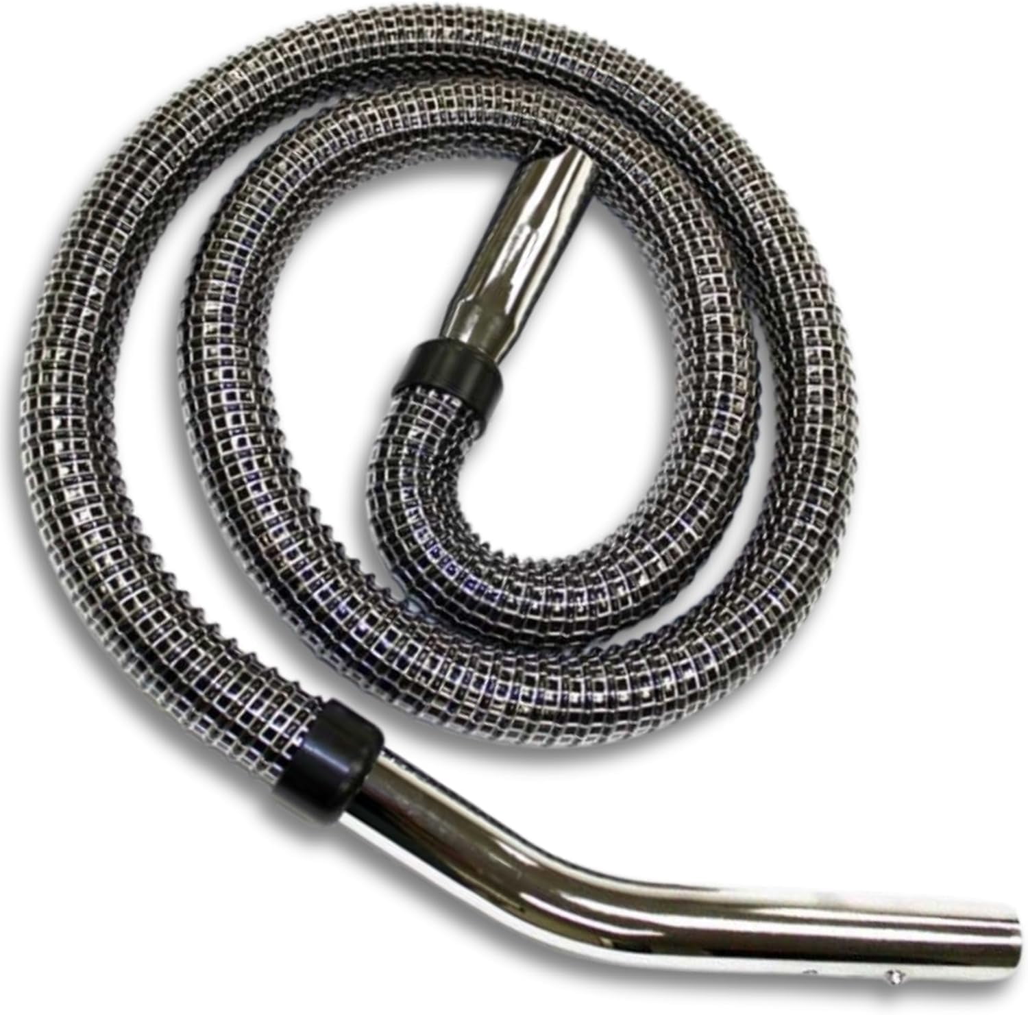 Compact and Non-Electric Wire Reinforced Hose with Chrome Metal Ends ...