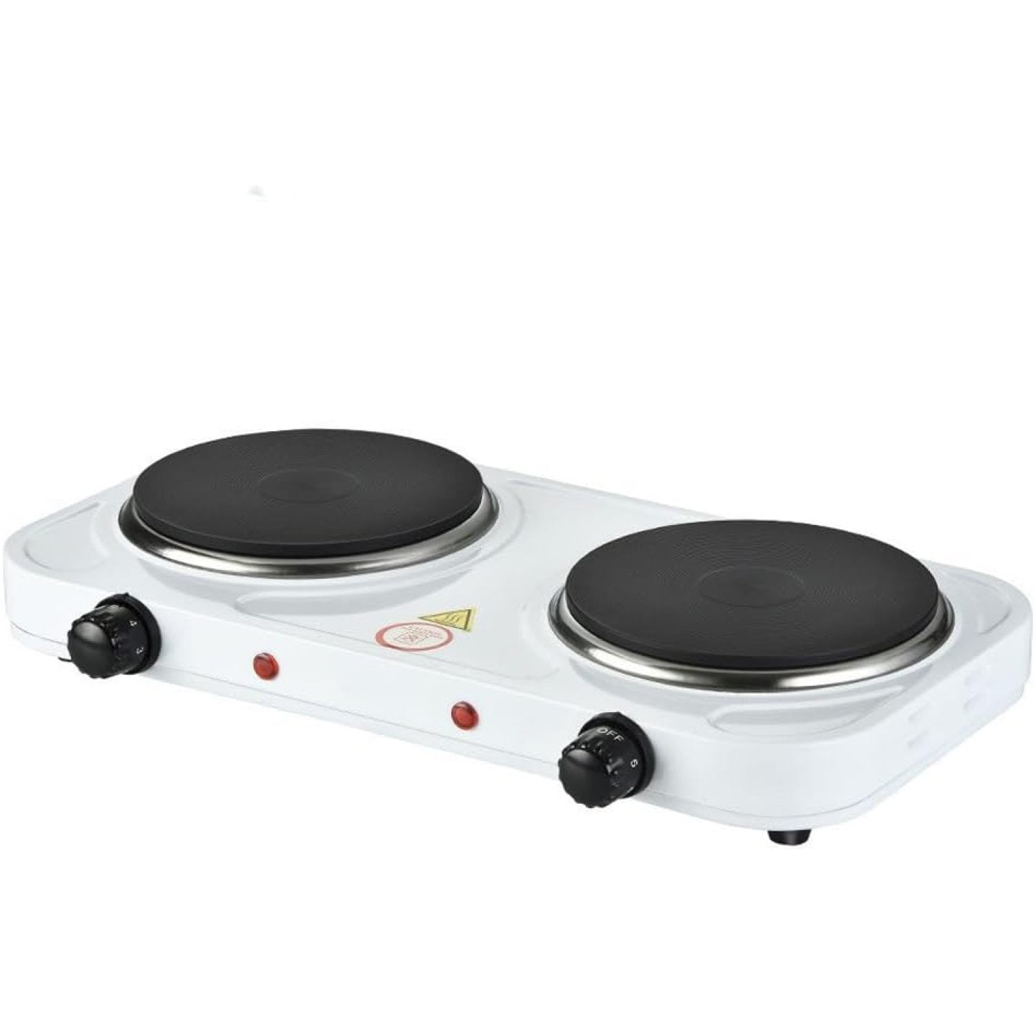 Compact and Portable Countertop Burner- Countertop Double Cast Iron ...