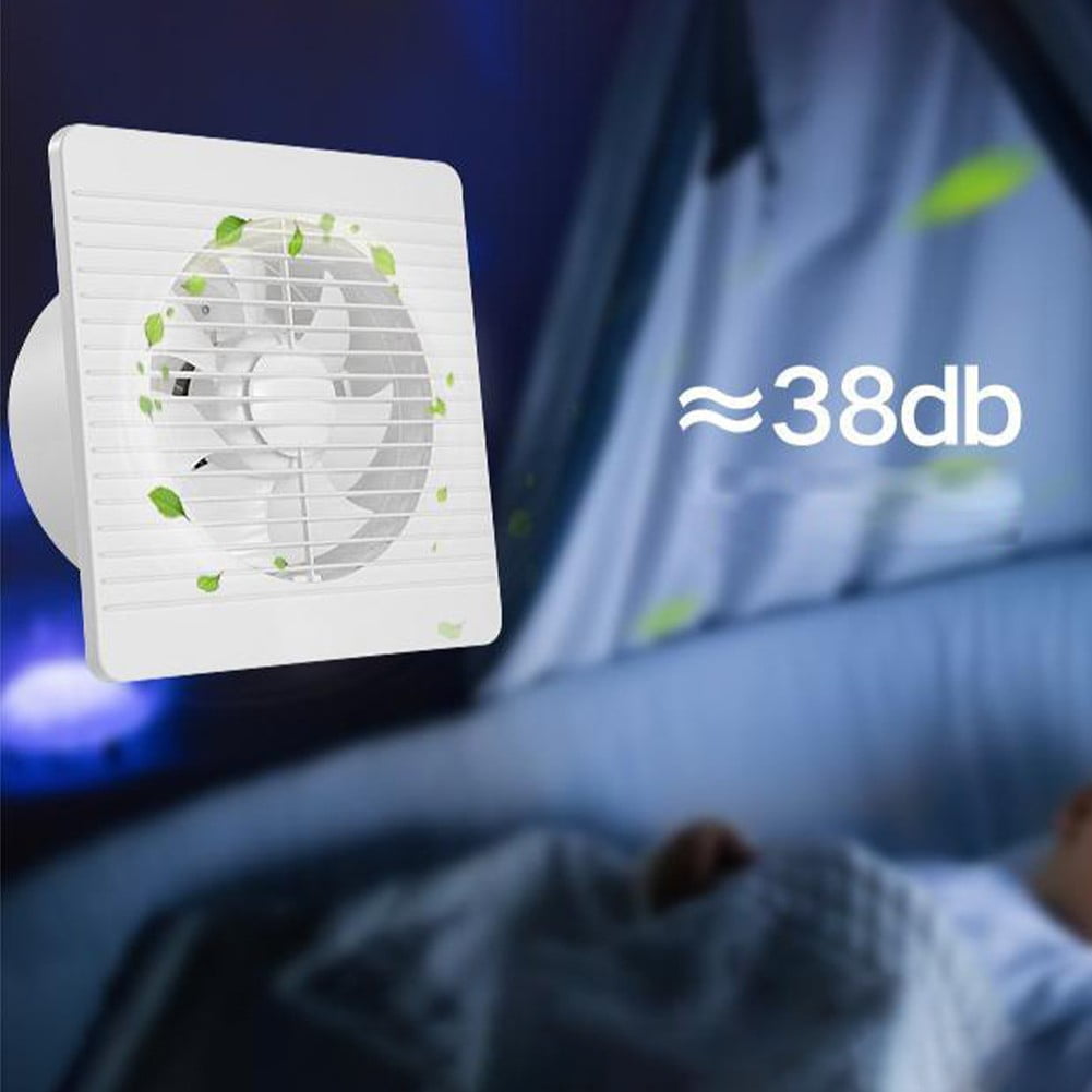Compact and Powerful Wall Mounted Fan for Bathroom Kitchen Air ...