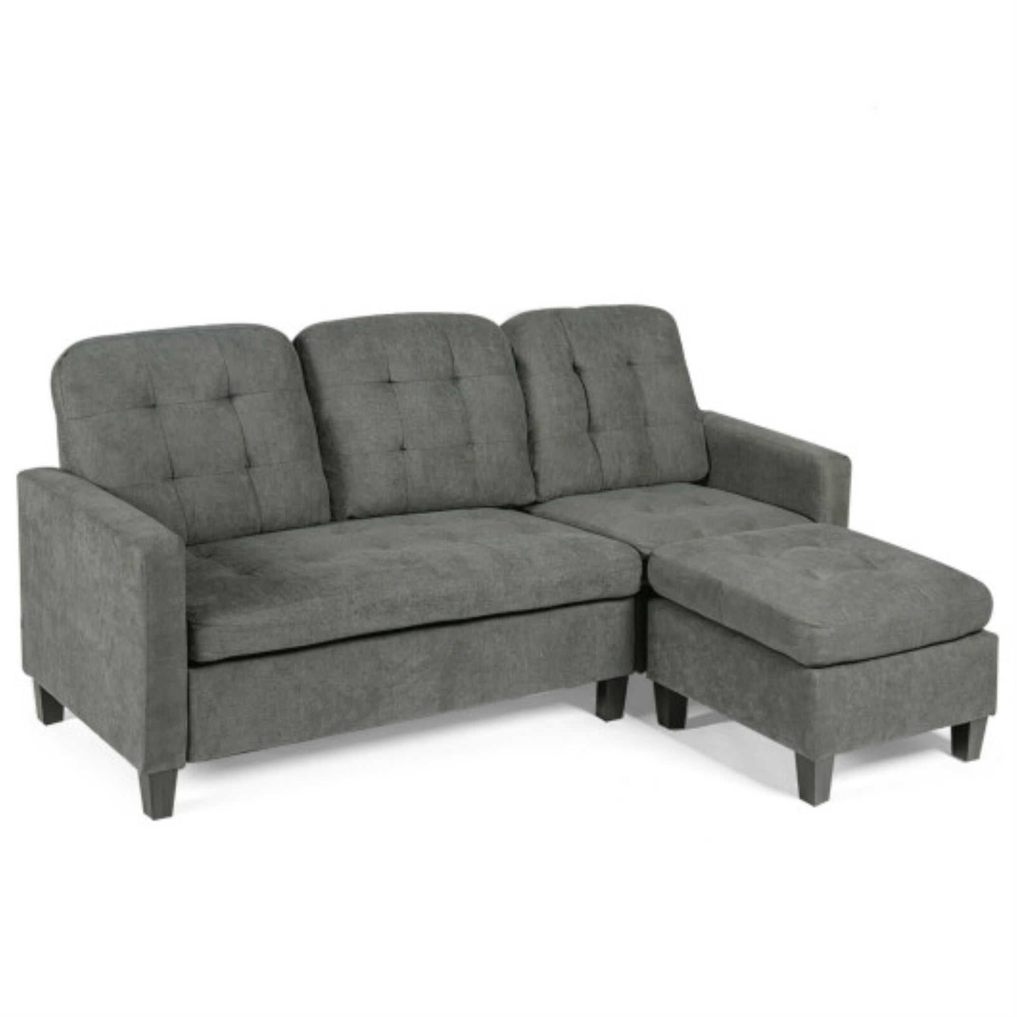 Compact and Practical Modern Sofa Set for Small Apartments - Reversible ...