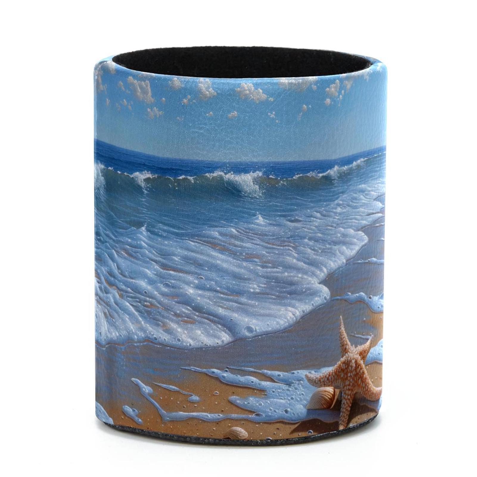 Compact and Stylish: Cylindrical Pen Holder and Desktop Organizer for ...