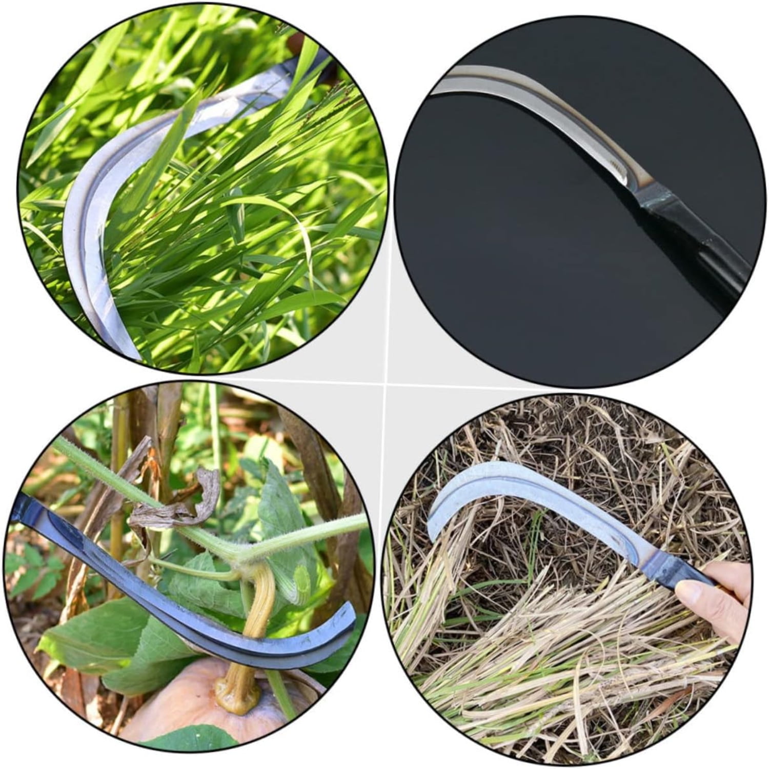 Compact and efficient Fierce and Durable 4-Piece Steel Willow Leaf ...