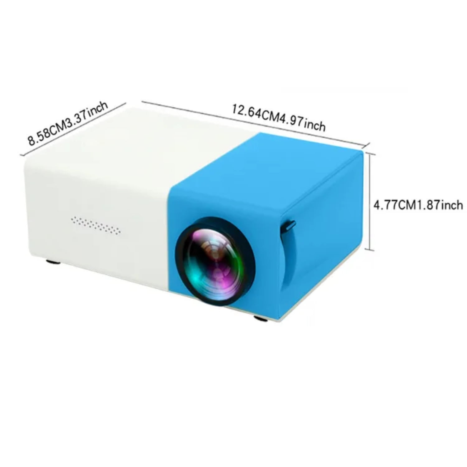Compact and versatile YG300 Mini HD LED Plug-in Mobile Phone Projector ...
