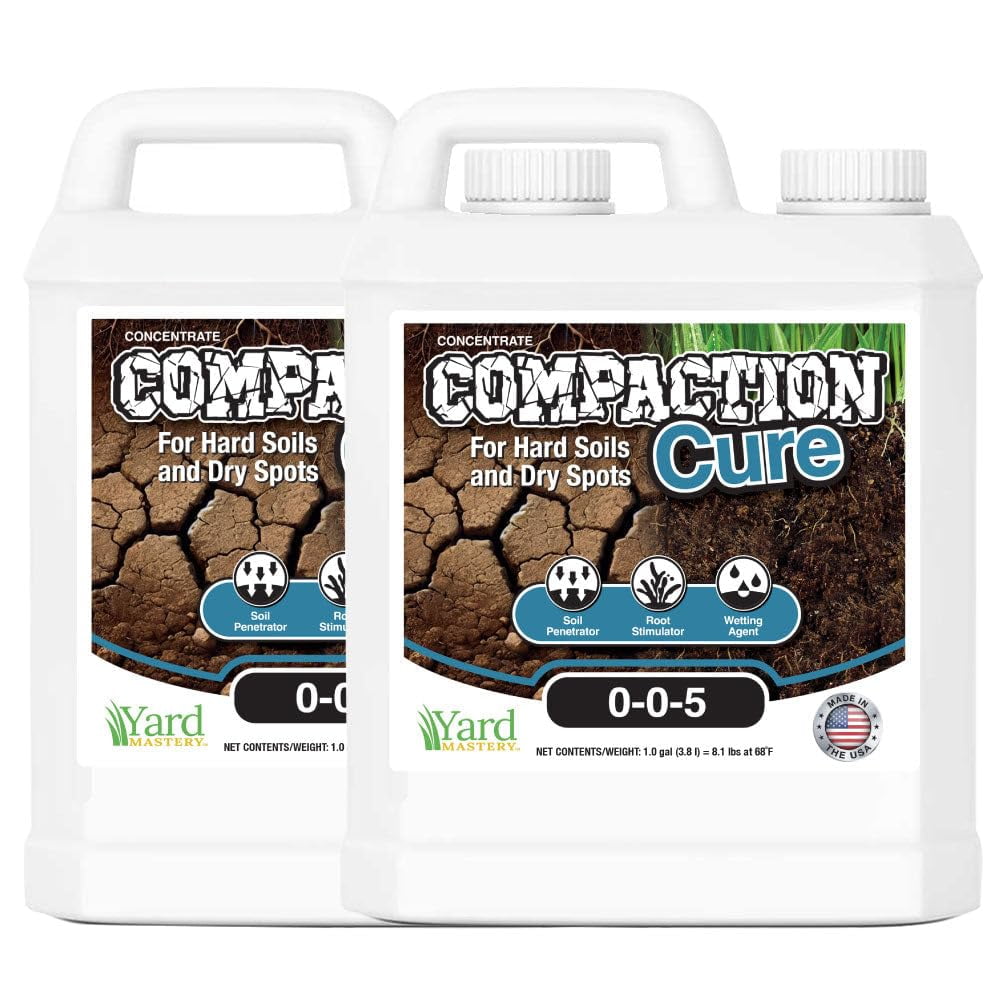 Compaction Cure Liquid Soil Aerator – 2 Gallon (256 oz) – Covers 42,666 ...
