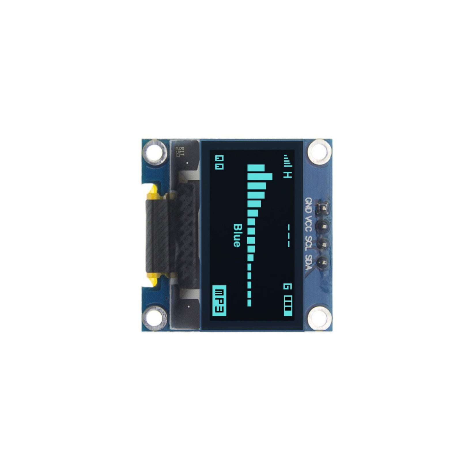 Compactly 0.96Inch Screen High Resolution 128x64Pixels for Electronics ...