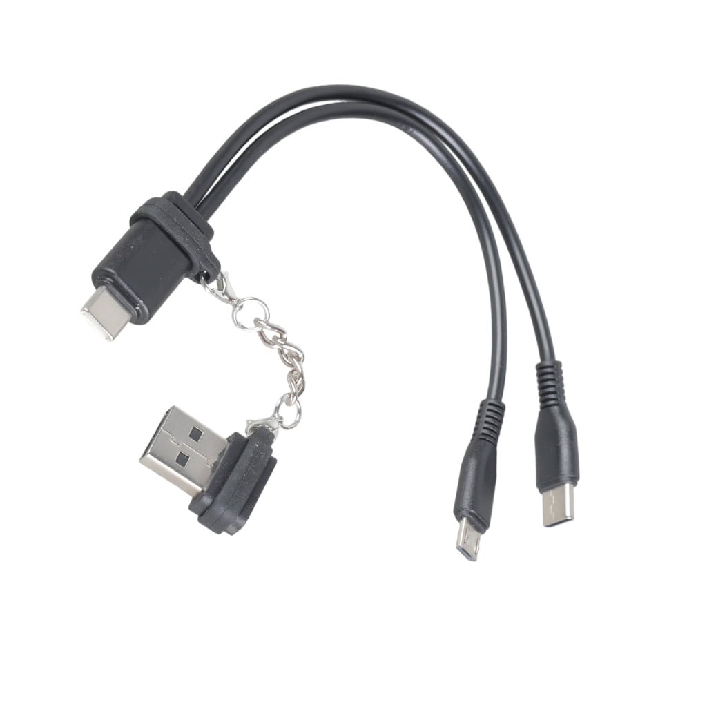 Compactly 20cm USB C And Little USB Charging Cord 5V Power For Phone ...