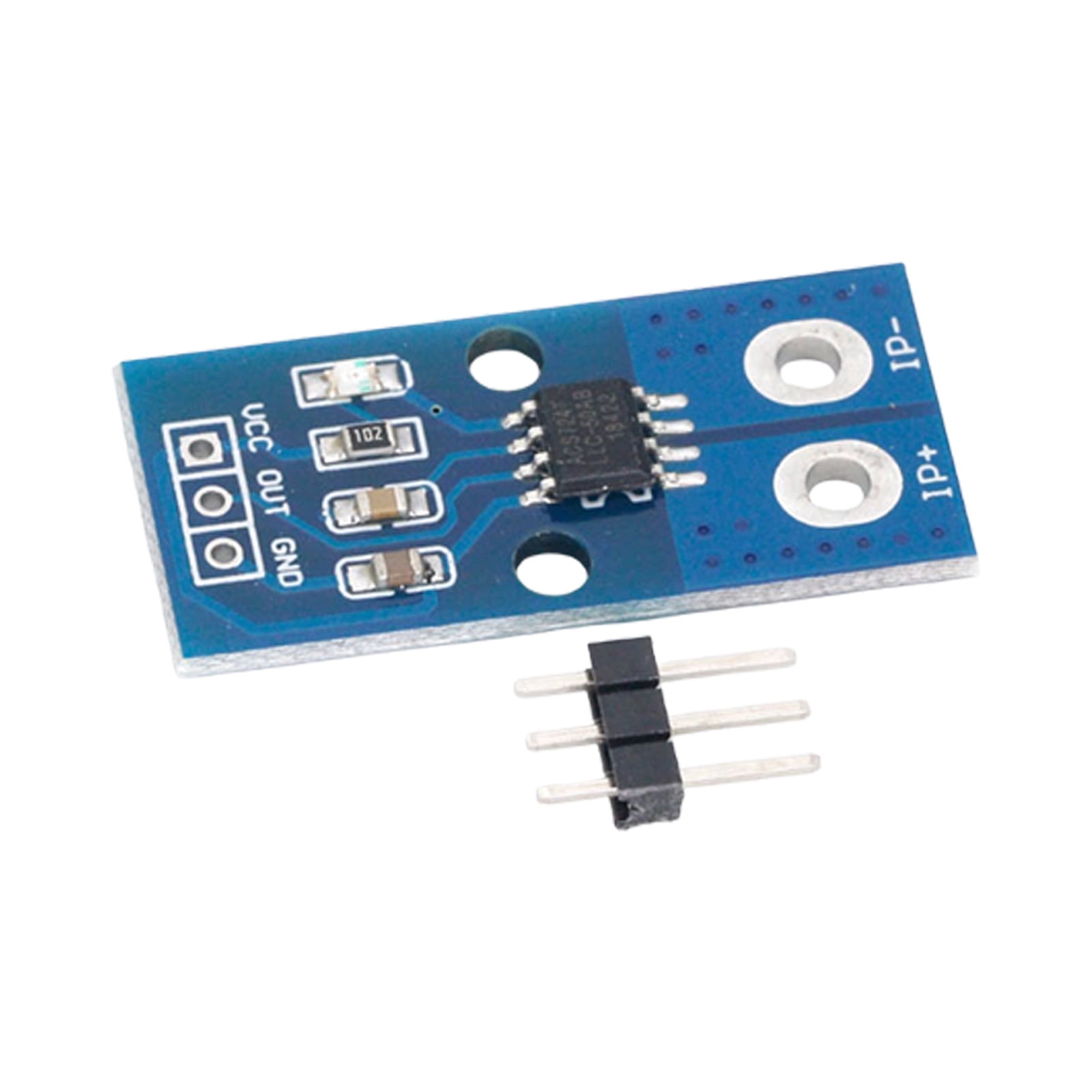 Compactly 5V Powereds Hall Effect Current Sensors Module Current ...