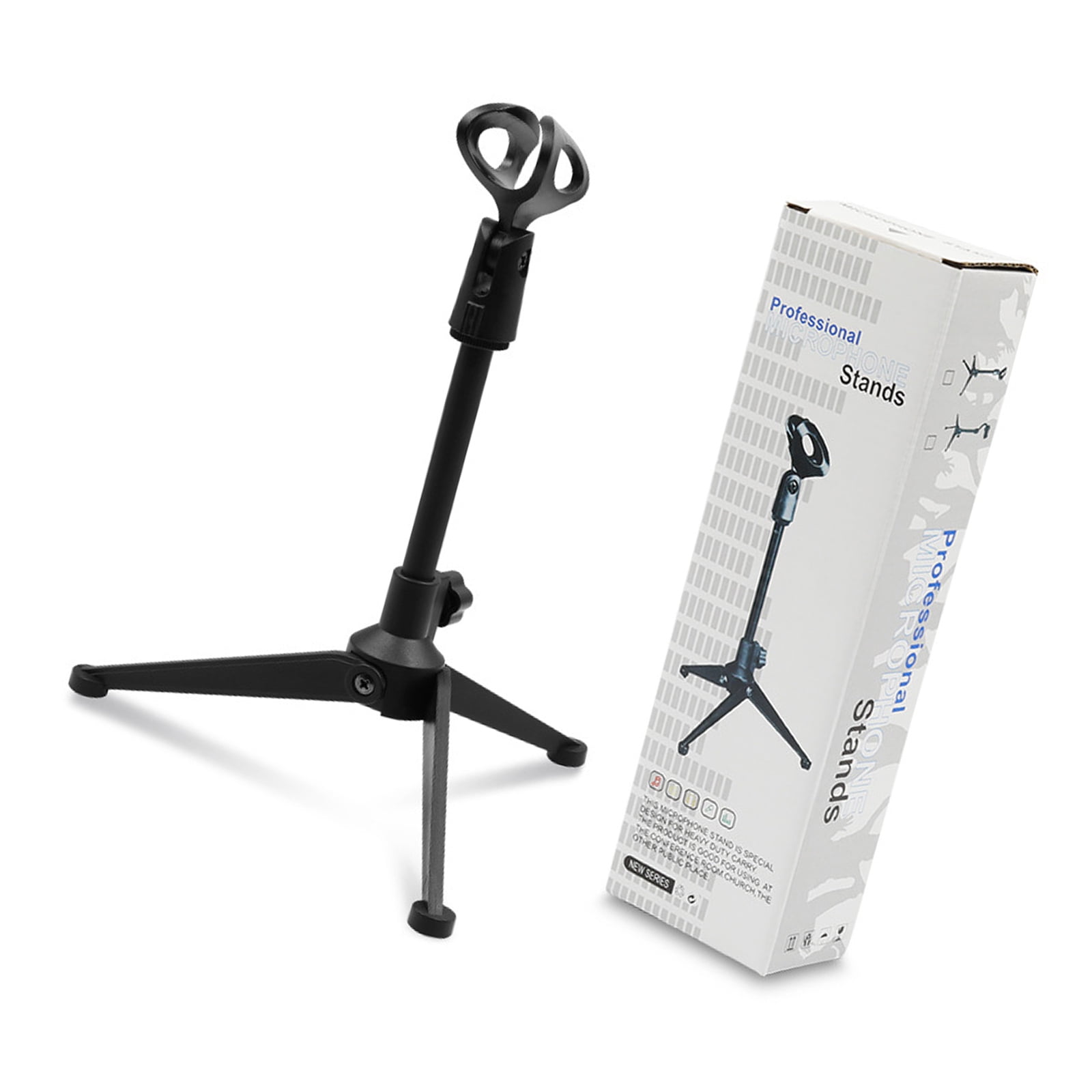 Compactly Foldable Mic Stand Desktop Mic Holder With 180°Rotations And ...