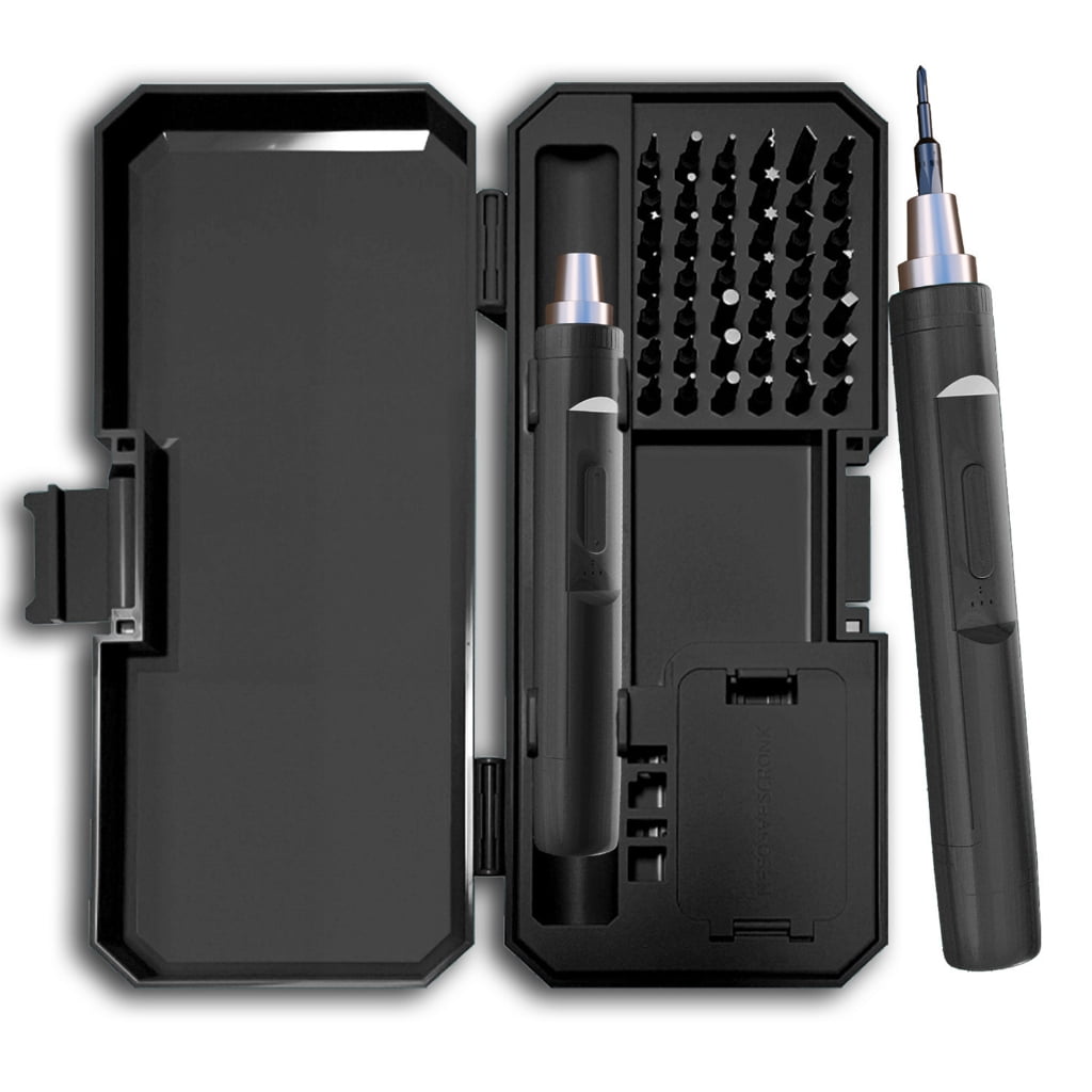 Compactly Reversible Electric Screwdriver Kit 42Pieces/set Magnetic ...