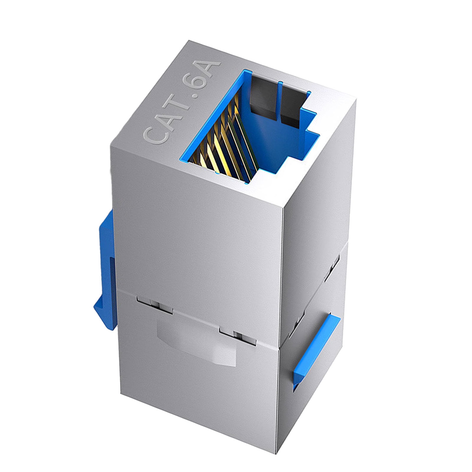 Compactly Shielded RJ45 Connectors RJ45 Coupler 10Gbps Data Transfer ...
