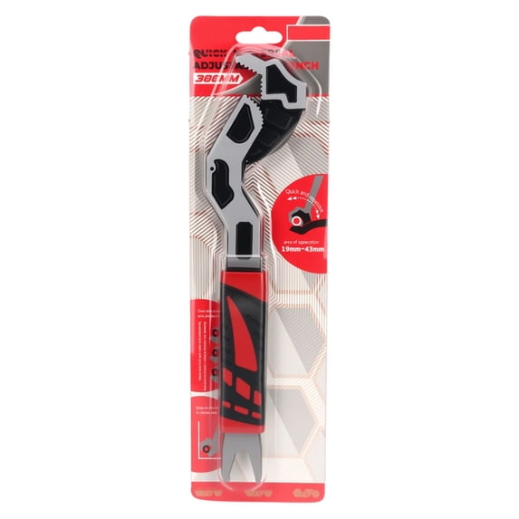 Compactly Triple Jaw Adjustable SelfTightening Wrench With Slip ...