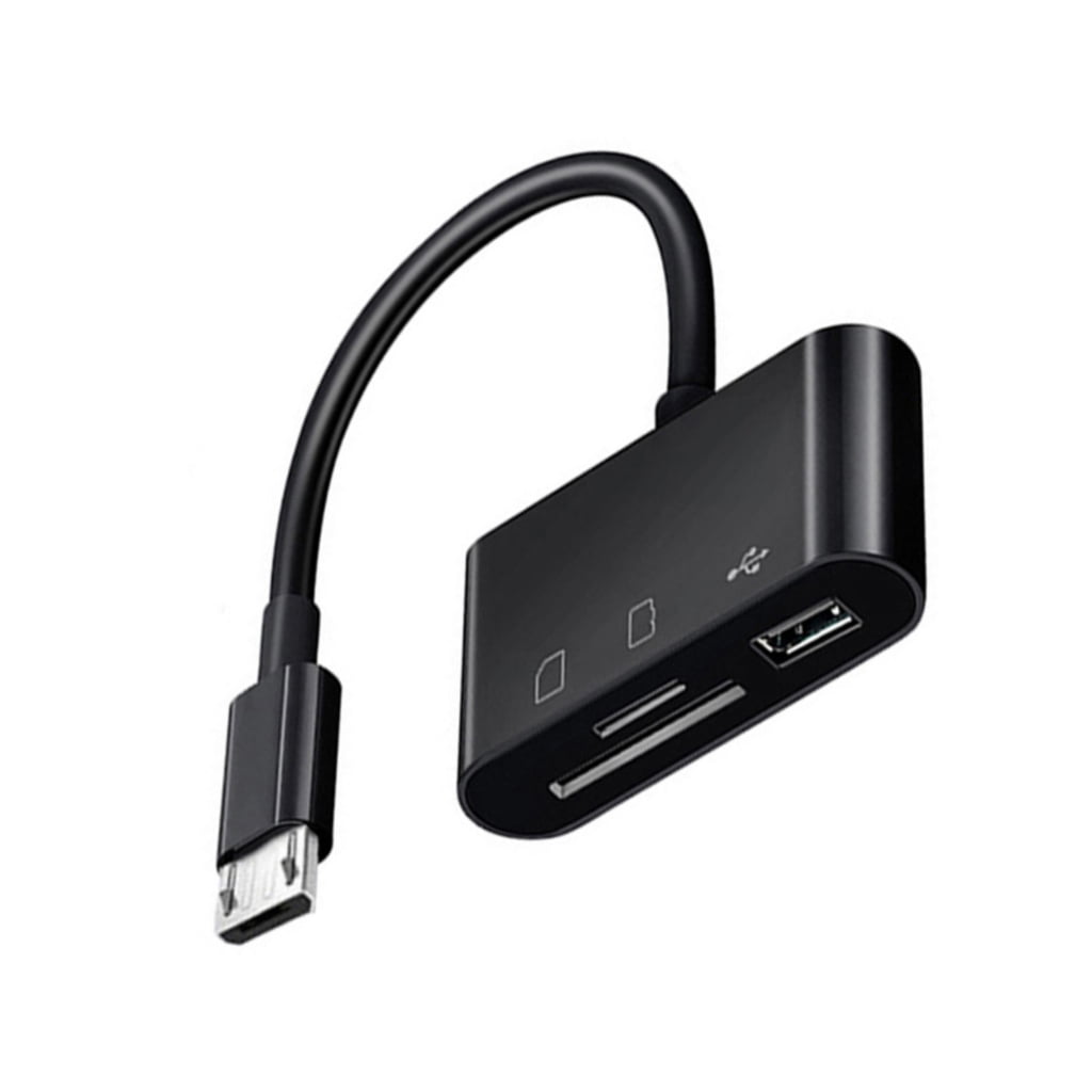 Compactly USB C Card Reader USB C to Memory Card Reader for Travel ...