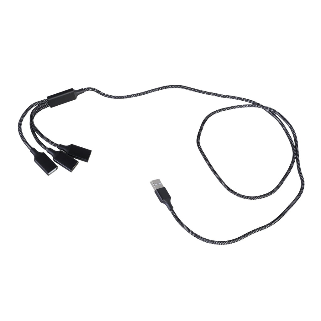 Compactly USB Splitter Cable USB to 3 USB Female Adapter for Expanding ...