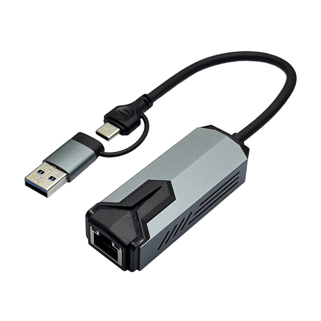 Compactly USB Type C Ethernet Adapter 5Gbps Wire Internet Converter ...