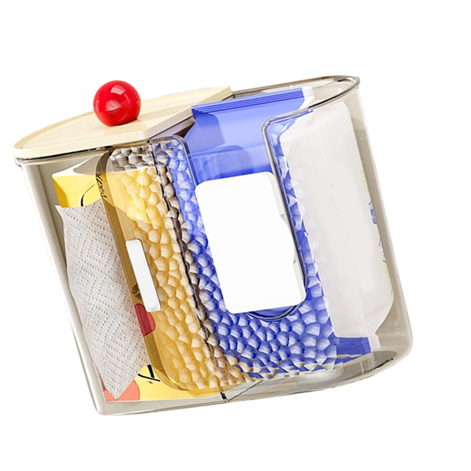 Compactly Wall Mounted Tissue Box for Kitchen Bathroom Space Saving ...