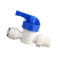 Compactness Polyethylene 2 Part Valves Lightweight & Strong Plumbing ...