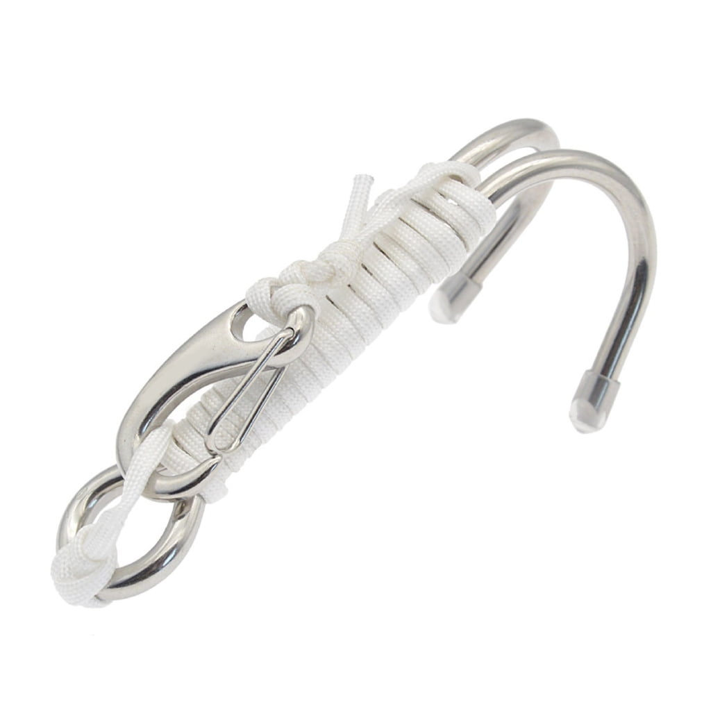 Compacts Double Purpose Stainless Steel Hook for Diving Climbing And ...