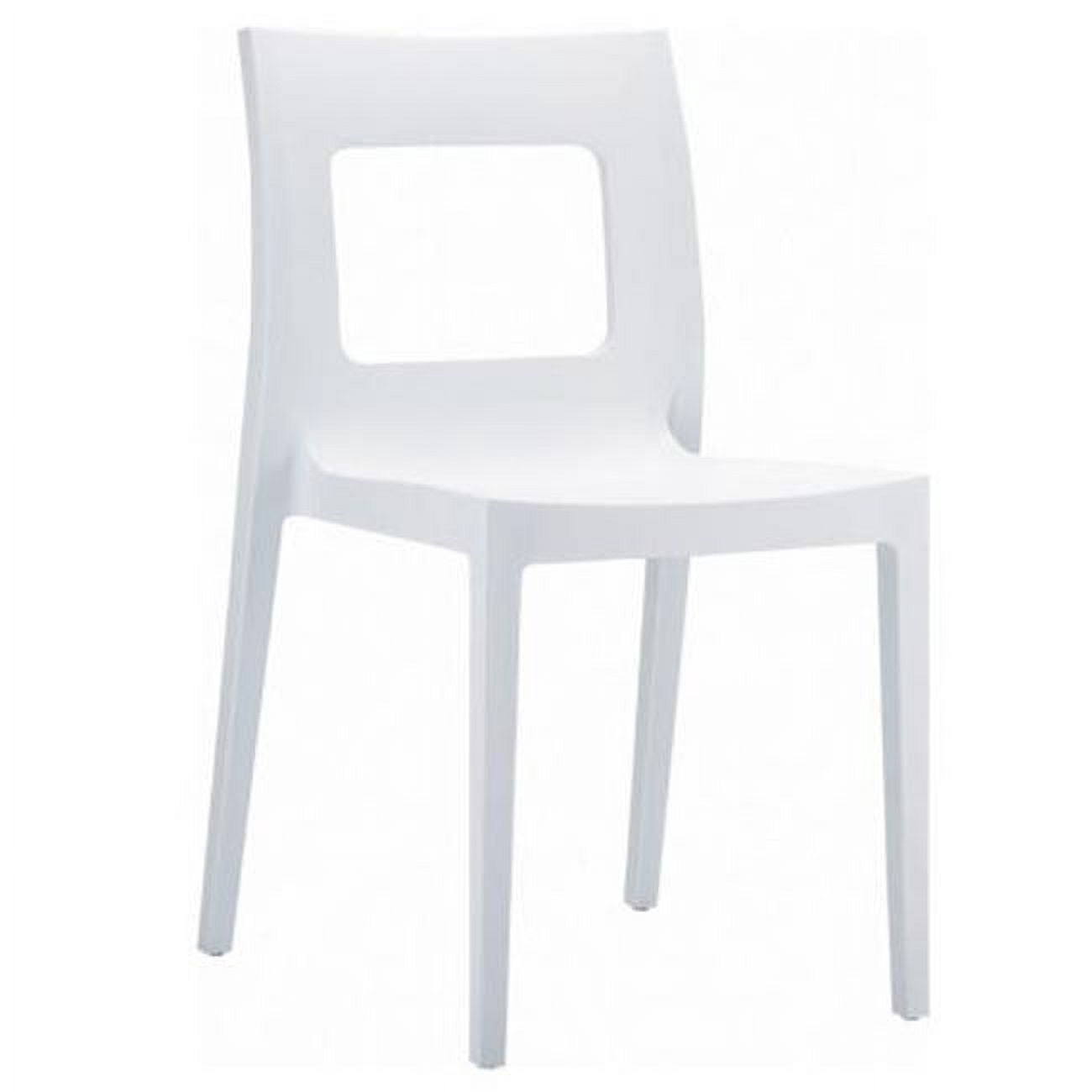 Compamia La Plaza Lucca Stacking Dining Side Chair [Set of 2] Finish ...