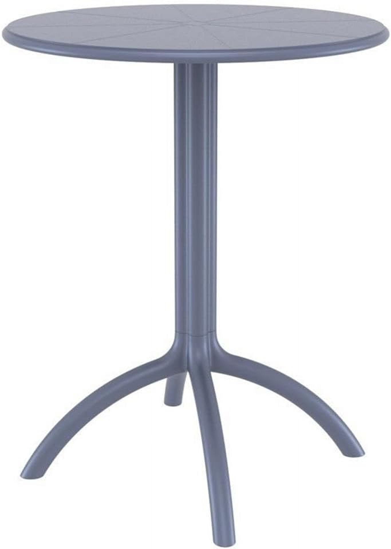 Compamia Octopus Round Patio Bistro Table, Commercial Grade - Walmart.com