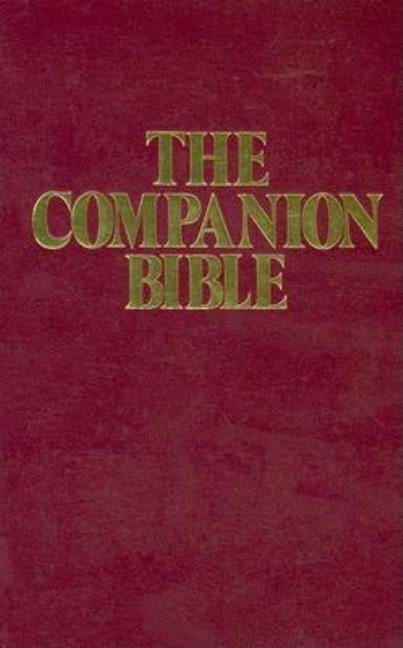 Companion Bible-KJV (Burgundy) (Hardcover) - Walmart.com
