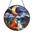 Companion Pet Scene Stained Glass – Window Decor - Walmart.com