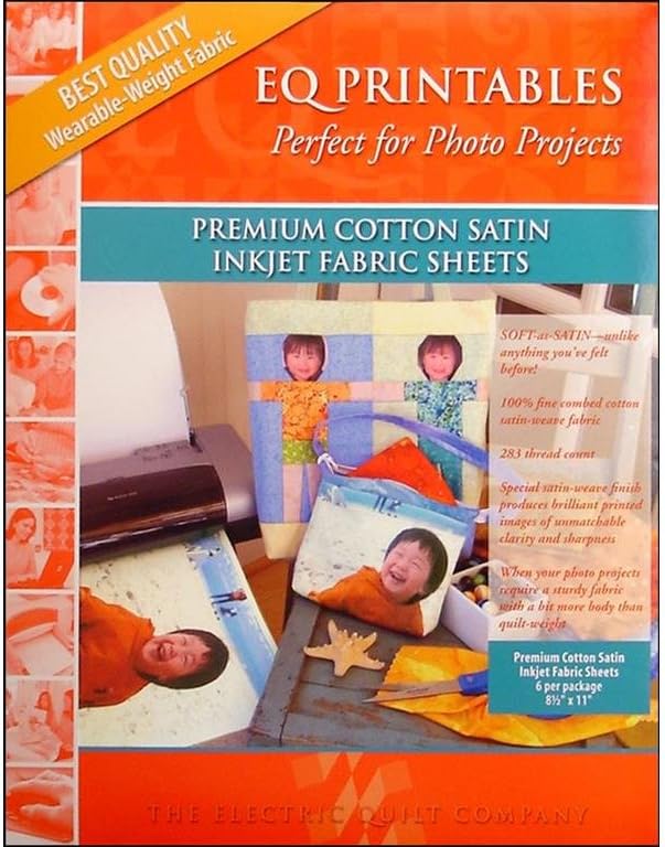 Company Electric Quilt Printables Inkjet Cotton Satin 6pc ...