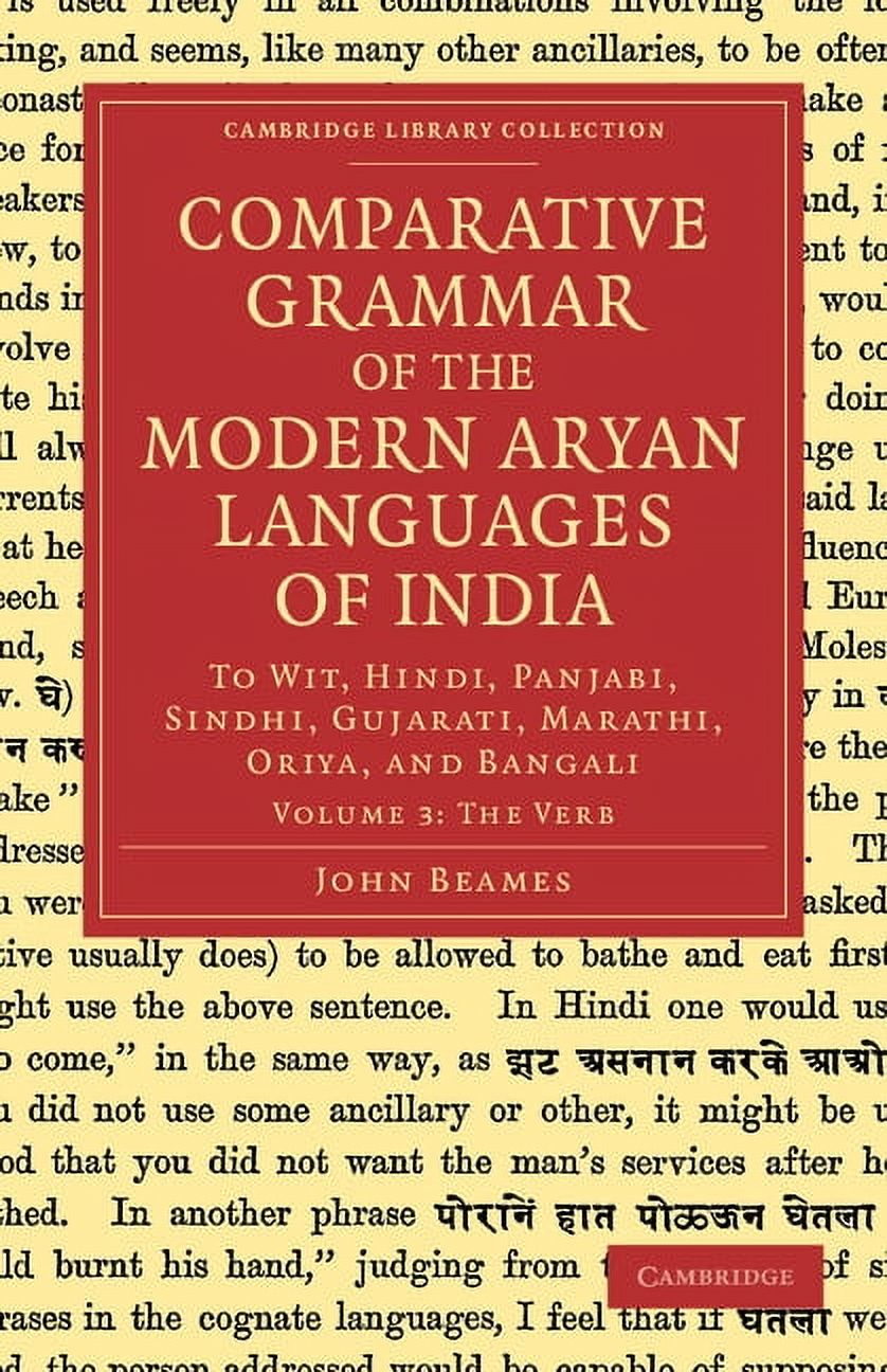 Comparative Grammar of the Modern Aryan Languages of India - Volume 3 ...