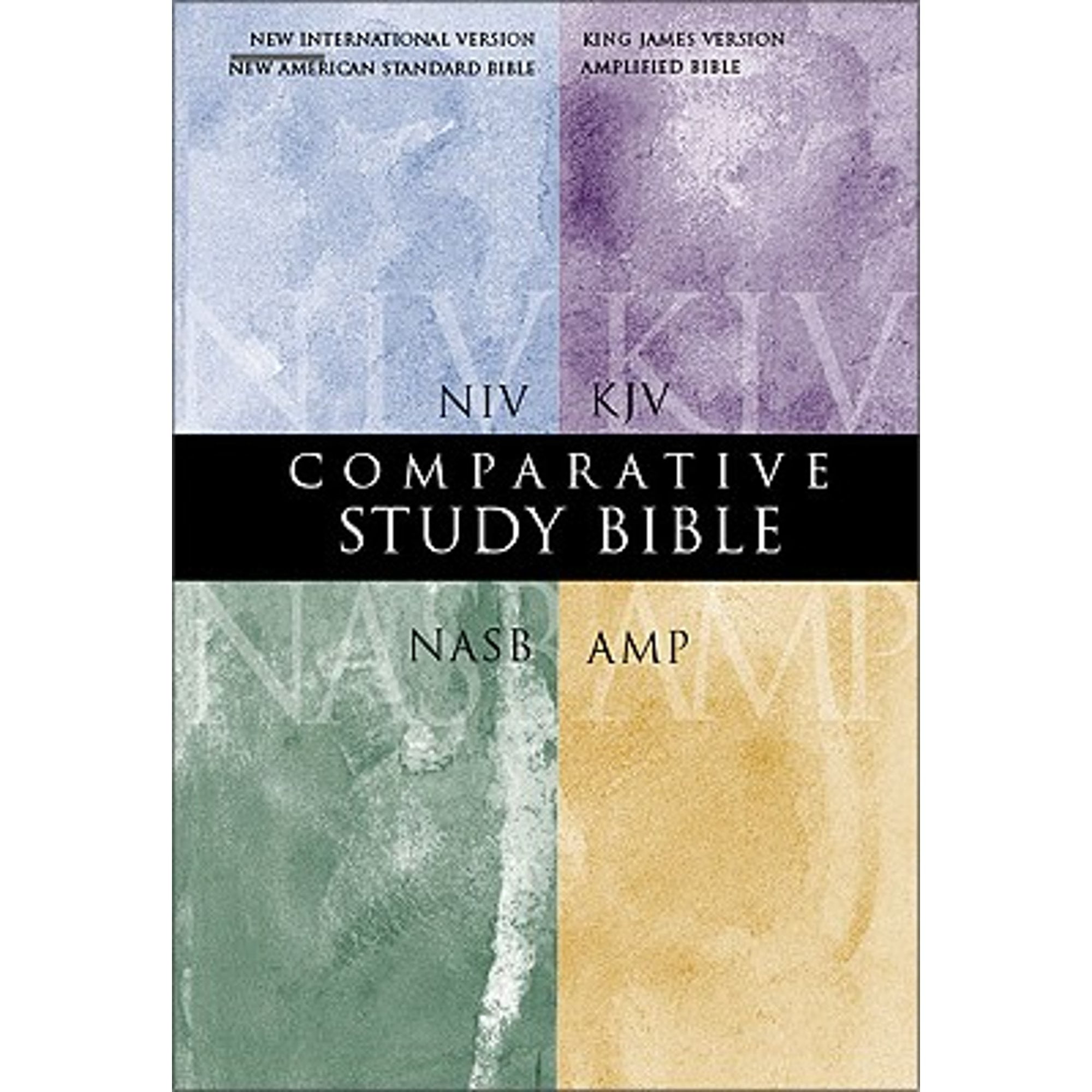 Pre-Owned Comparative Study Bible Hardback Paperback - Walmart.com