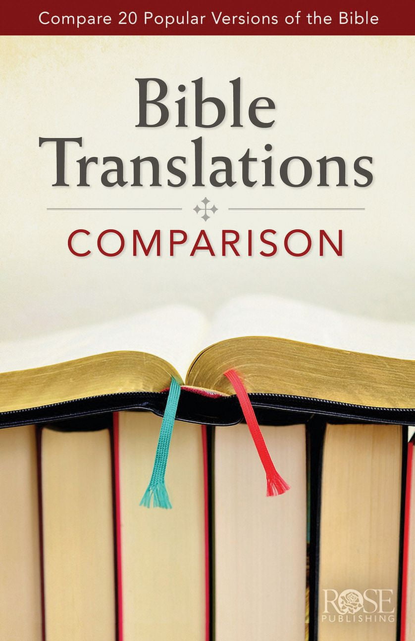 Compare 20 Bible Translations: Common English, American Standard, KJV ...