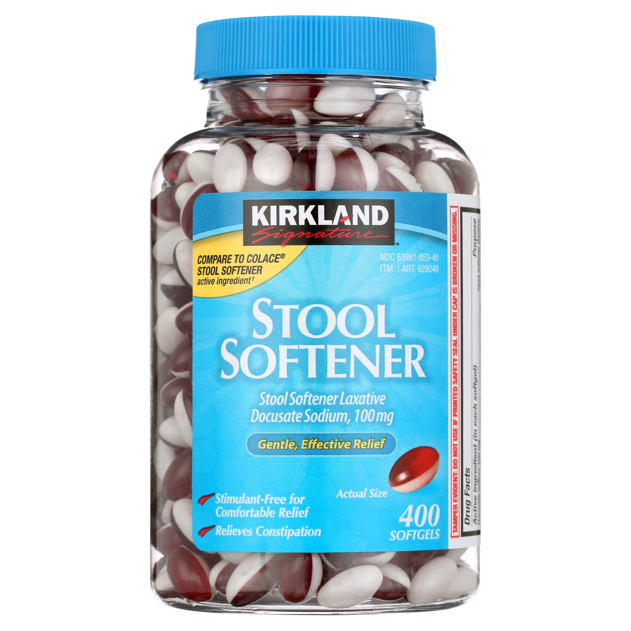 Kirkland Signature Stool Softener - 400 Softgels in Kosovo at € 38 ...