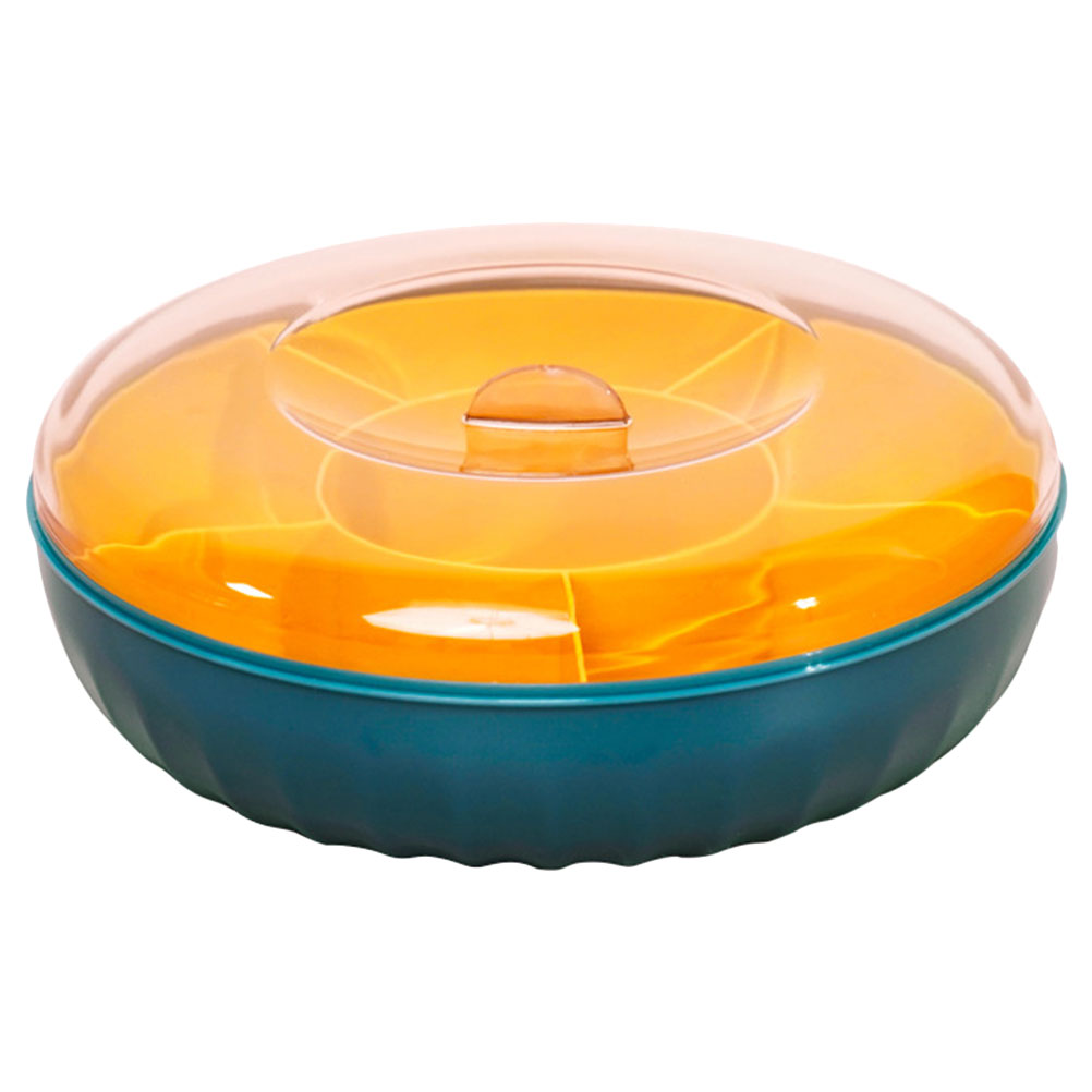 Compartment Fruit Plate Decor Food Tray Snack Case Fruit Trays Reusable ...