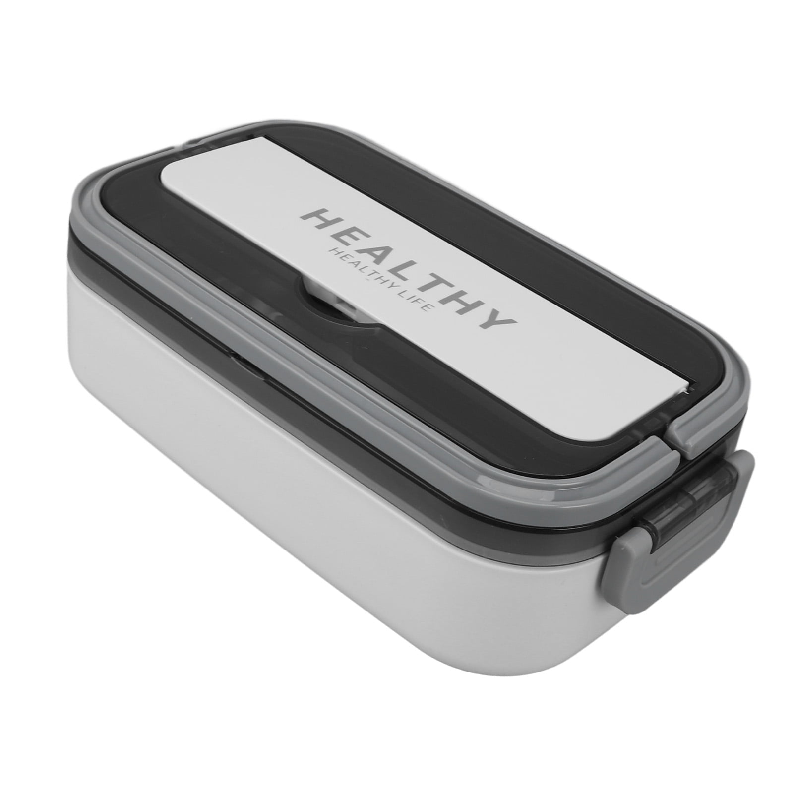 Compartment Lunch Container, 700ml Stainless Steel, Includes Spoon ...