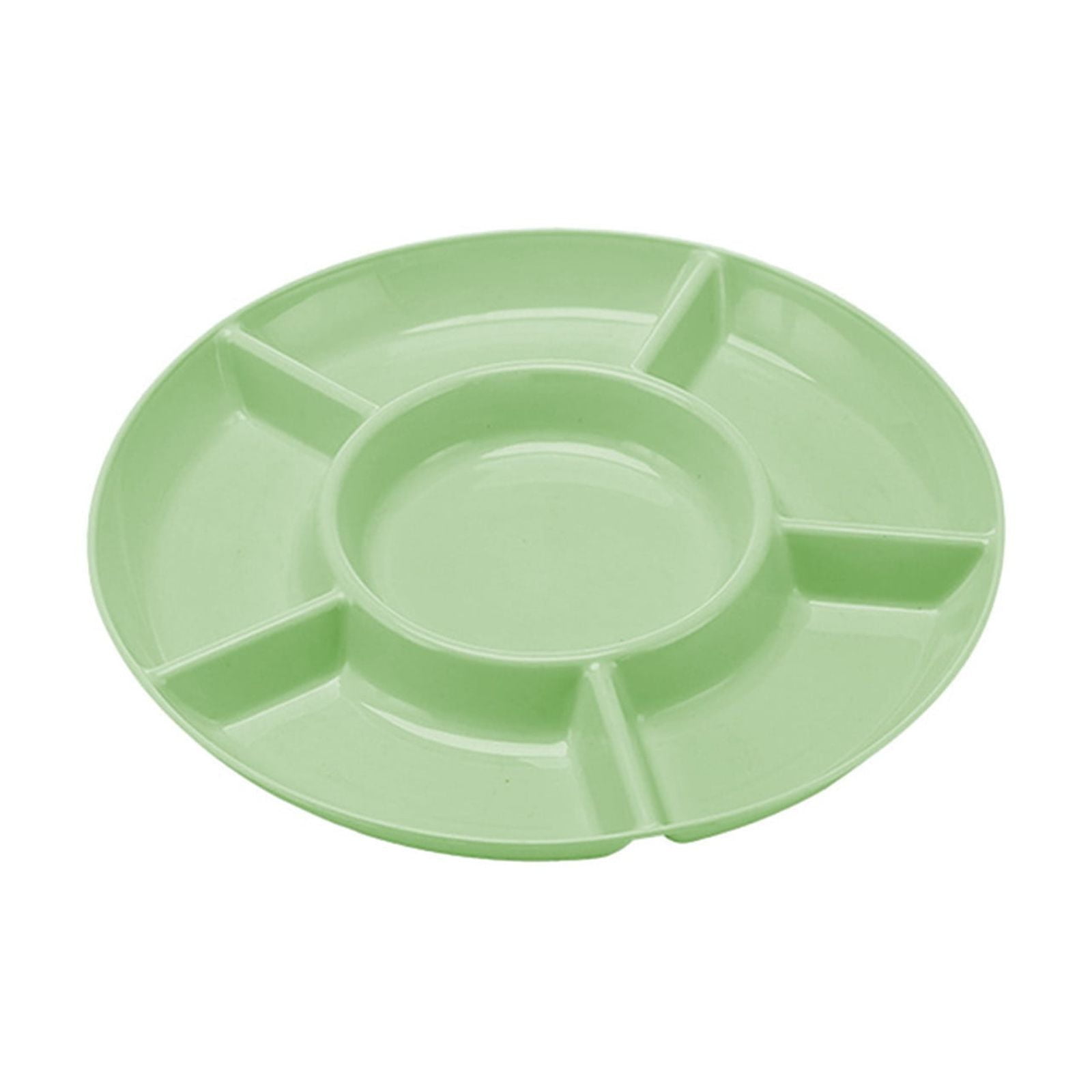 Compartmented Fruit Plate Snack Tray Plastic Storage Trays for Snacks ...