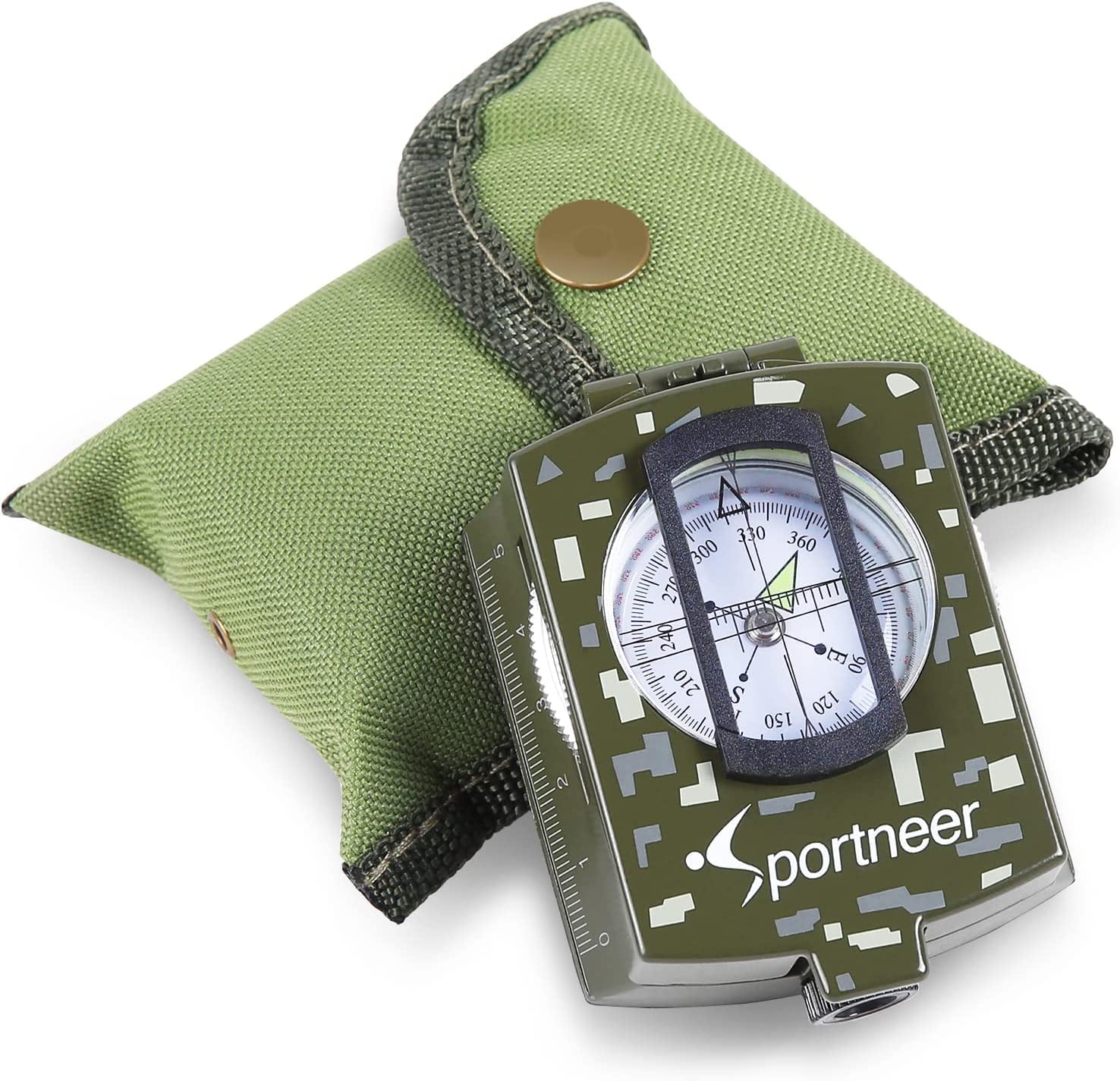 Compass: Accurate Durable Lightweight Orienteering Compass with Strap ...