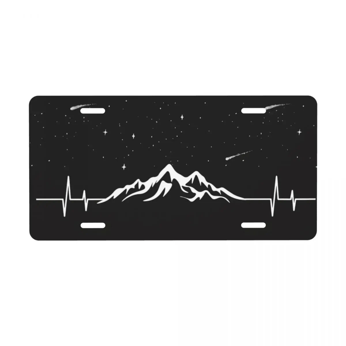 Compass And Mount License Plate Cover Vanity Tag Custom Camper ...